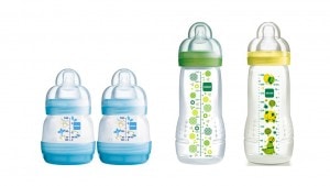 Biberones y tetinas MAM Babyartikel: evita los cólicos del lactante