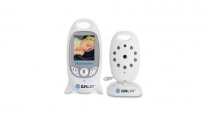 SUNLUXY - Monitor vigilabebes con pantalla de 2" y cámara CMOS con