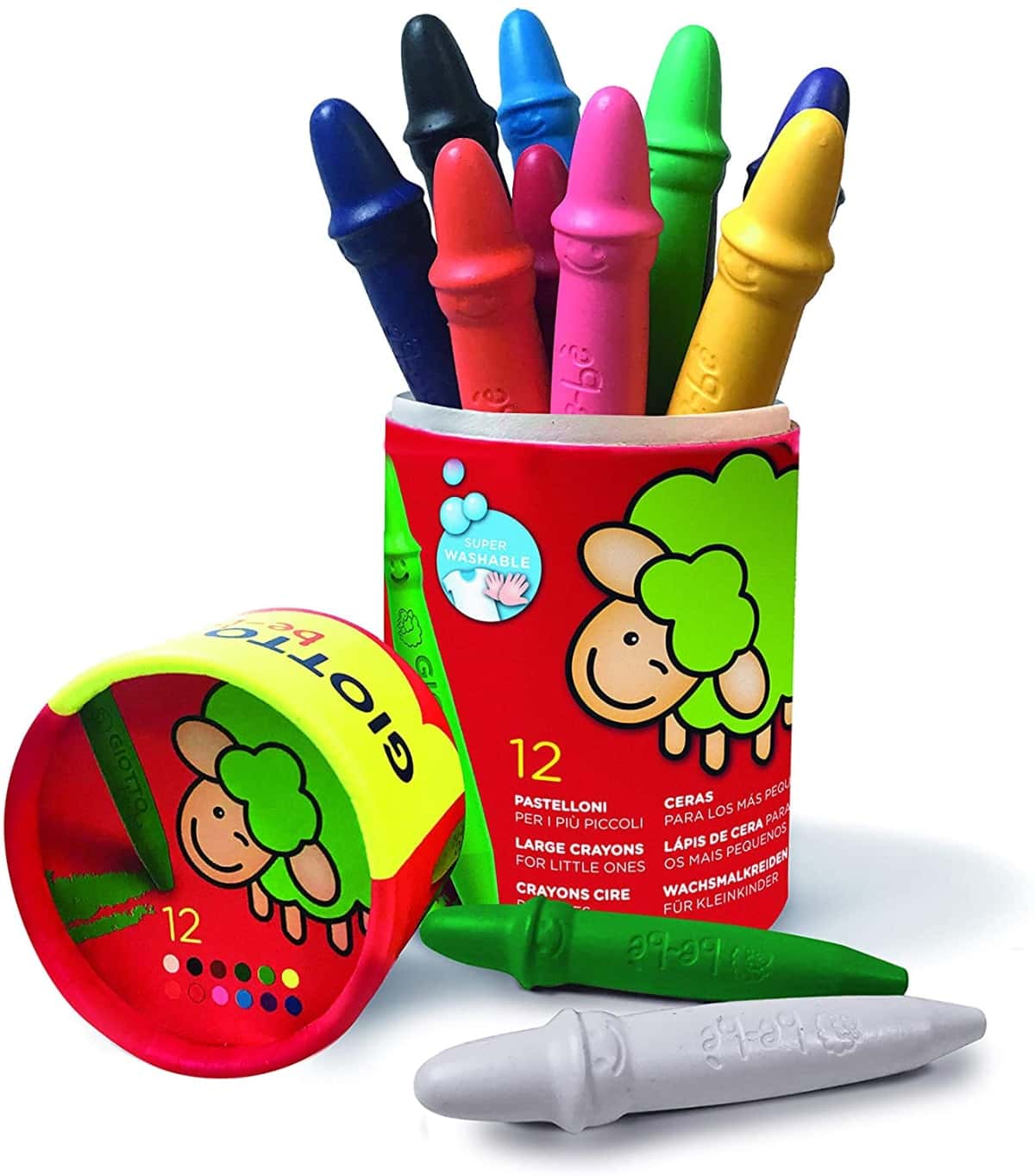 Las mejores ceras de pintar y colorear para niños y bebés